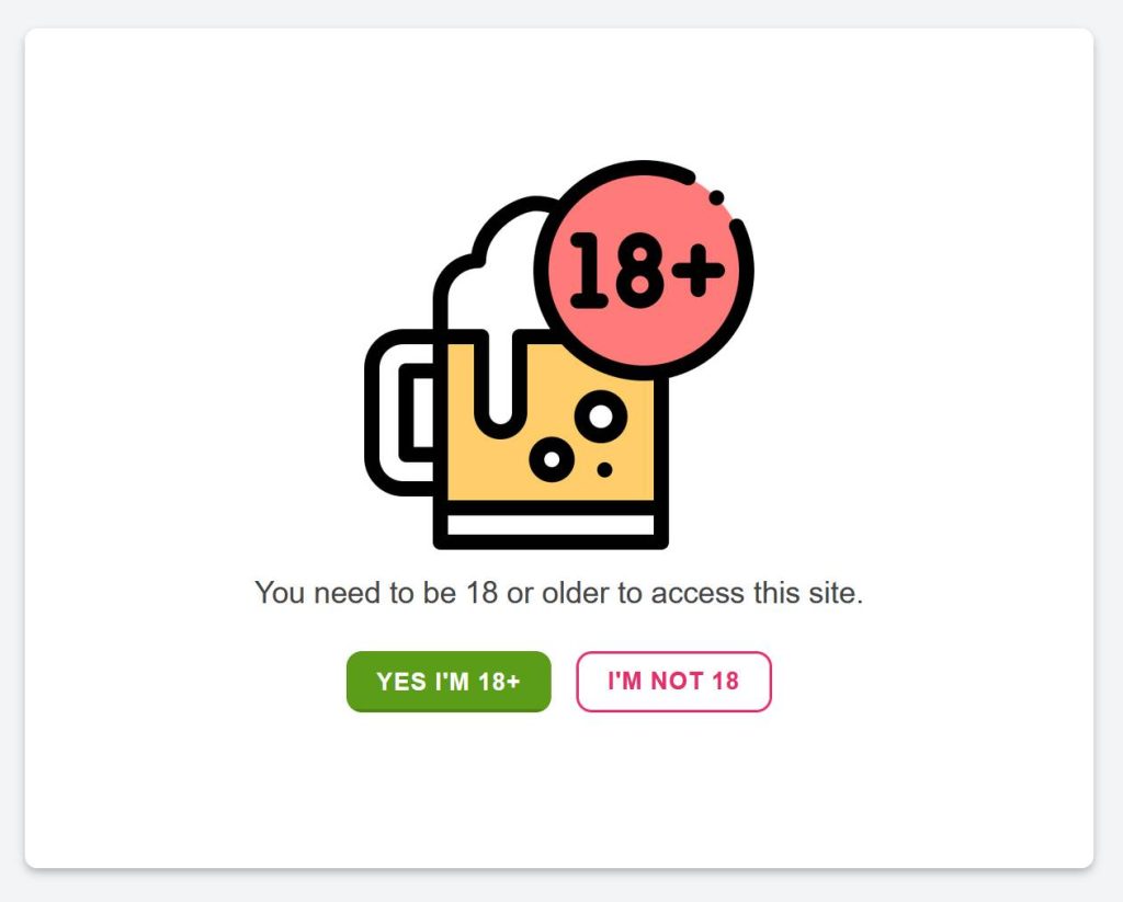 Ageguard™ Free Age Verification Widget For Websites